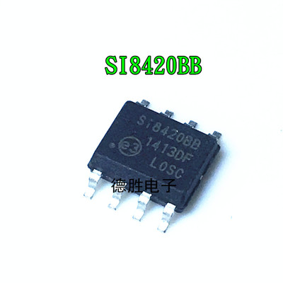 SI8420BB-D-ISR SOP8 数字隔离器 全新进口现货 SI8420BB先询后拍