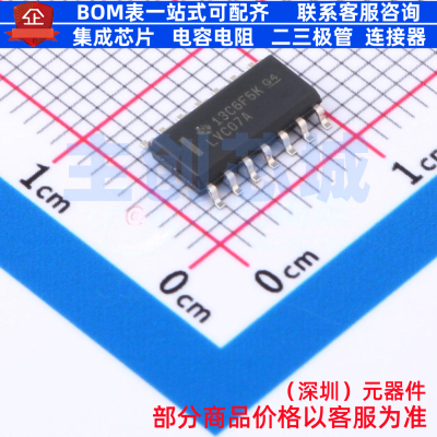 缓冲器/驱动器/收发器 SN74LVC07ADRG4 SOIC-14 TI/德州 全新原装