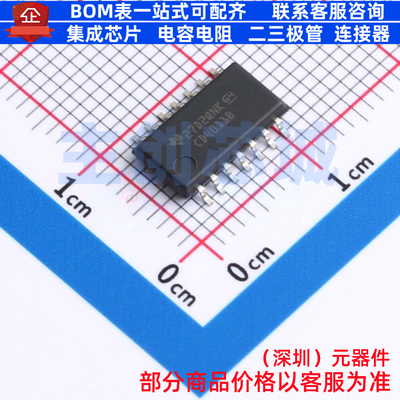 逻辑门 CD4011BNSR SOIC-14 TI/德州 电子元器件配单全新原装
