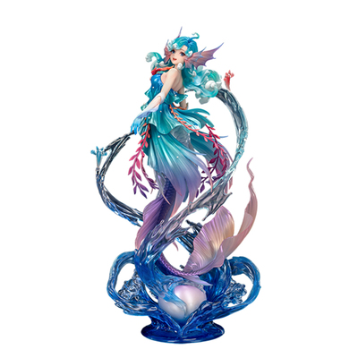 王者荣耀 官方正版 人鱼之歌 朵莉亚 Myethos 典藏手办 模型玩具