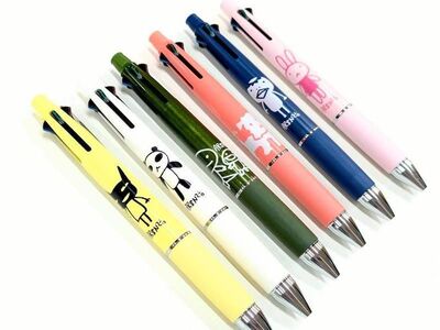 人气！坏东西阿郎基Aranzi Aronzo限定 日本三菱限量款4+1模块笔