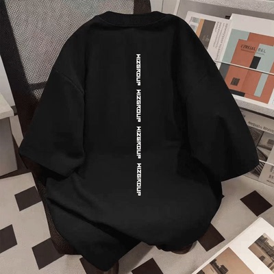 聚群五分袖韩版青少年纯棉上衣