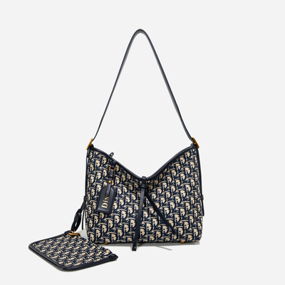 LAOYJA高级感通勤小众老花托特包