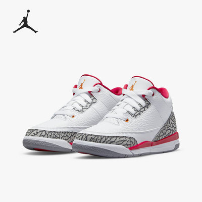 Nike/耐克正品Air Jordan3 AJ3儿童透气运动篮球运动鞋429487-126