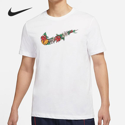 耐克男子正品运动T恤清仓特价DV1215-100 DQ7385-100