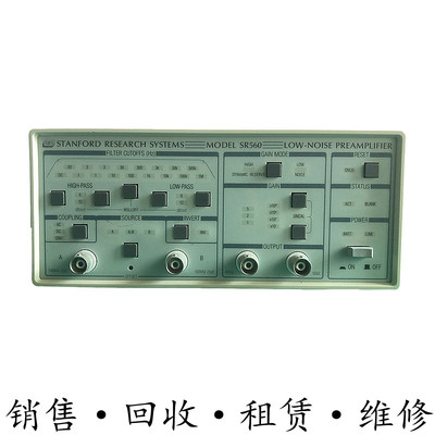 SRS斯坦福SR560前置放大器445A 550 551 552 554 555 556 570 830