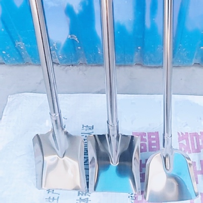 不锈钢铲子方铲圆铲食堂酒店商用大锅菜炒菜铲煤挖土多用