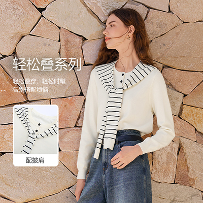 【大粒儿粉丝专享】百图（betu）2026年春季新款毛针织衫2601X01