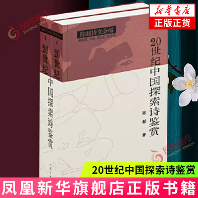 陈超诗文全编 20世纪中国探索诗鉴赏 上下 套装2册 作家出版社 中国现当代文学 凤凰新华书店正版