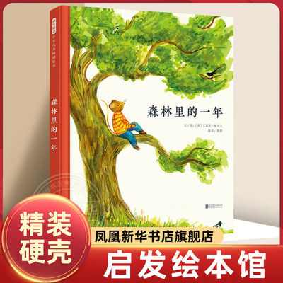 森林里的一年培养孩子审美能力启蒙绘本2-6-9岁儿童启蒙早教书籍培养孩子的观察力解放想象力审美能力故事童话书新华正版