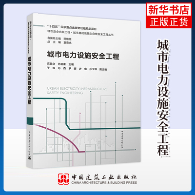 【凤凰新华书店旗舰店】城市电力设施安全工程 URBAN ELECTRICITY INFRASTRUCTURE SAFETY ENGINEERI 电力/电气工程