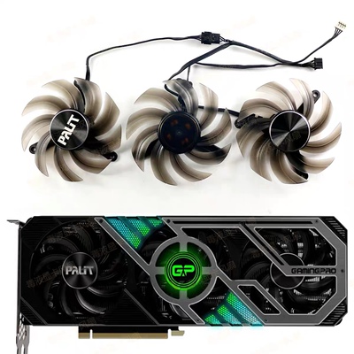 Palit/同德 RTX3080 3080ti 3090 GamingPro OC显卡风扇TH8015S2H