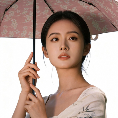 rabbituu双层防晒遮阳伞女伞礼盒