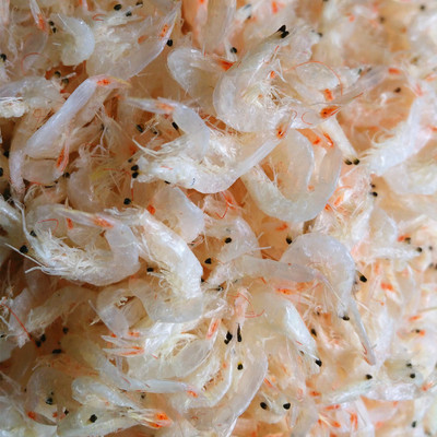 包邮连云港特产淡干虾皮200g袋无盐即食虾皮虾米虾仁海米海鲜干货