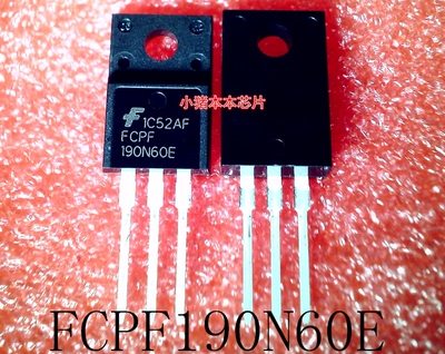 FCPF190N60E     FCPF 190N60E    TO-220F    新的