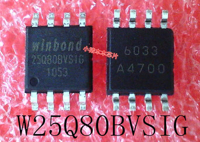W25Q80BVSSIG   25Q80BVSIG   25Q80BVS1G   SOP-8  新的