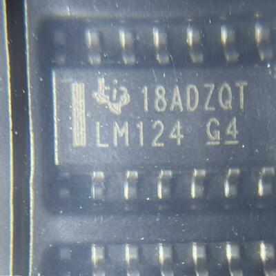运算放大器  LM124DR 原装正品 丝印LM124  贴片SOIC-14