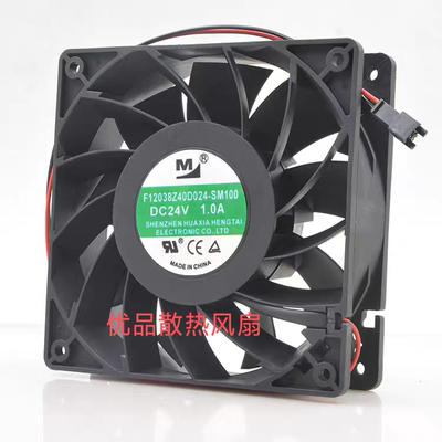 一盟F12038Z40D024-SM100 12038 24V 1.0A 12CM变频器散热风扇