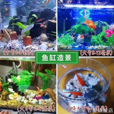 鱼缸装饰品大全腰果雨花石底砂