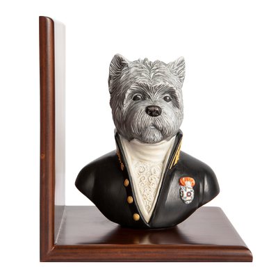 德国进口陶瓷生肖狗生日礼物摆件