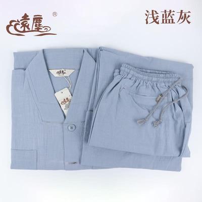 特价远尘纯棉僧服短褂罗汉褂套装全棉男女僧侣僧衣小褂和尚服春秋