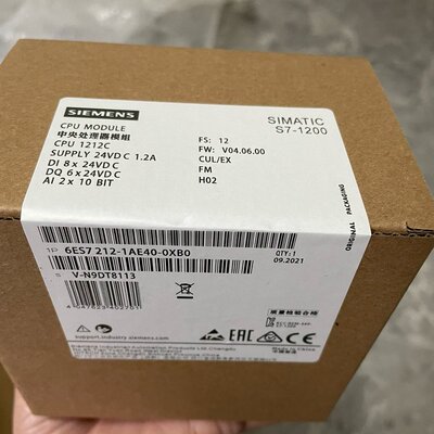 议价6ES7212-1AE40-0XB0西门子CPU模块可维修