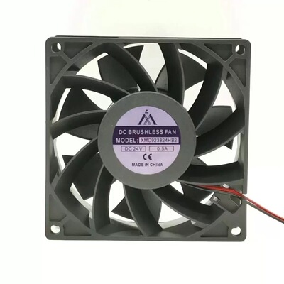 全新XMC923824HB2 24V 0.5A 9238 9CM大风量电焊机变频器散热风扇