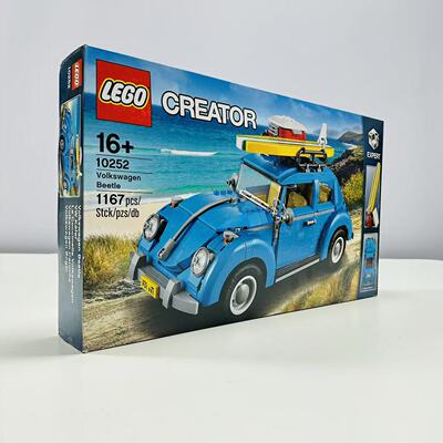 （全新）乐高LEGO10252大众甲壳虫汽车创意儿童益智拼搭积木玩具
