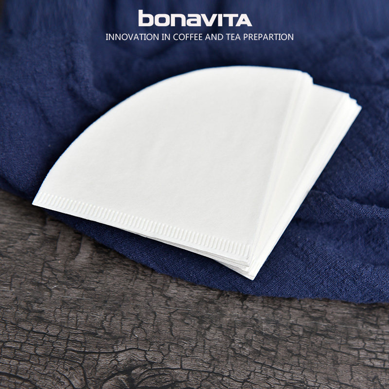 Bonavita-brewista圆锥型V60原浆滤纸手冲咖啡滤纸滴滤式过滤纸_虎窝淘