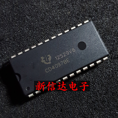 CD4097BE 原码进口IC 自家现货测试好【直插DIP24】