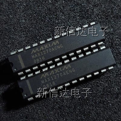 MAX1270ACNG/AENG  原码进口芯片  自家现货测试好 【直插DIP24】