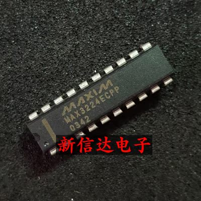 MAX3224ECPP   原码进口IC 自家现货测试好 【直插DIP20】