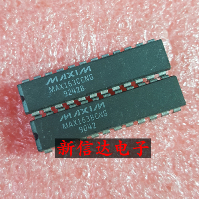 MAX163CCNG/BCNG   原码进口芯片 现货测试好 【直插DIP24】
