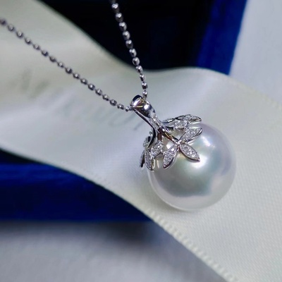 铂金莫桑钻配件空托轻奢款