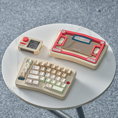 【顺丰包邮】QK Alice Duo客制化键盘套件，可提供代组 服务