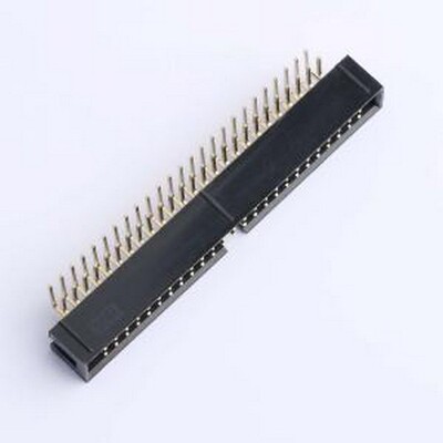 XDFH-0259-2*25P IDC刺破式连接器(牛角/简牛) 2U镀金PH2.54MM-2*