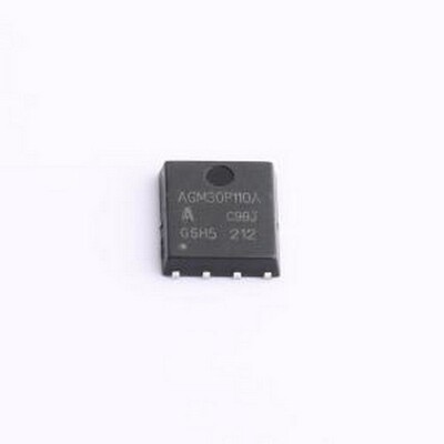 AGM30P110A 场效应管(MOSFET) 1个P沟道 耐压:30V 电流:138A PDFN