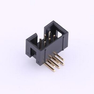 XDFH-0259-2*3P IDC刺破式连接器(牛角/简牛) 2U镀金PH2.54MM-2*3