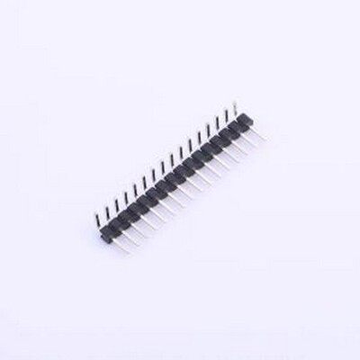 KH-2PH90-1X16P-L10.5 排针 间距:2mm 1x16P 弯插 方针 弯插,P=2m