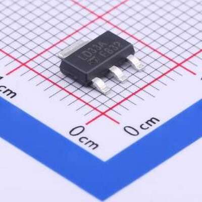 LD1117AS33TR 线性稳压器(LDO) 输入15V 输出3.3V 1A SOT-223-4
