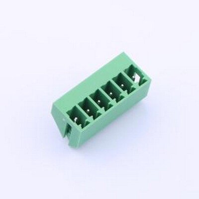 JL15EDGLC-38106G01 插拔式接线端子 1x6P 3.81mm 排数:1 每排P数
