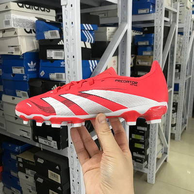 Adidas PREDATOR LEAGUE 大童青少年MG短钉人草足球鞋ID3794 3795
