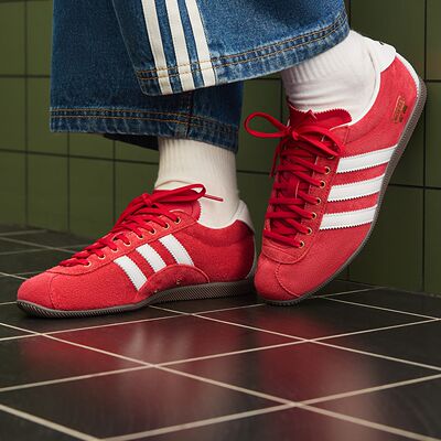 Adidas/阿迪达斯正品男女ANFU 安福休闲复古薄底T头鞋KJ3957