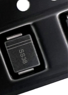 SS38B 丝印SS38 SMB DO-214AA 肖特基二极管 3A 80V 贴片SR380