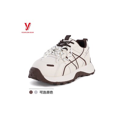意尔康6281ZD47197Y小蛮2026春季新款鞋显女鞋老爹腰休闲鞋脚小