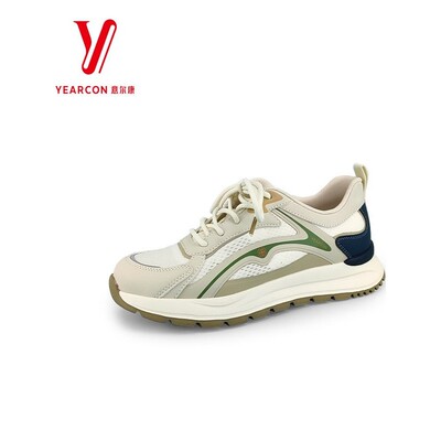 意尔康5231AX56831U秋季跑鞋潮流拼色2025百搭休闲鞋男鞋新款舒适