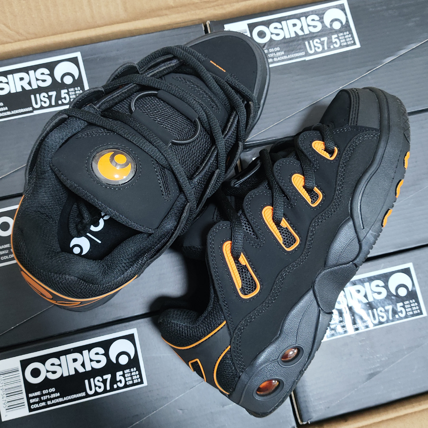 外贸出口厚鞋舌面包鞋DVS GLOBE嘻哈气垫osiris d3气垫滑板鞋潮鞋