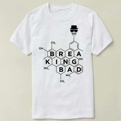 Breaking Bad Heisenberg 绝命毒师 Chemical 定制Tee Shirt T恤