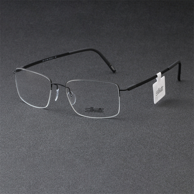 轻盈眼镜框Silhouette诗乐钛合金
