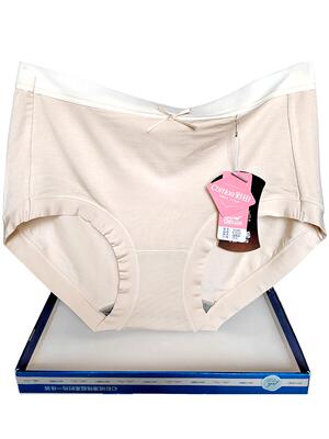 彩田内裤包臀莫代尔纯色石墨烯新